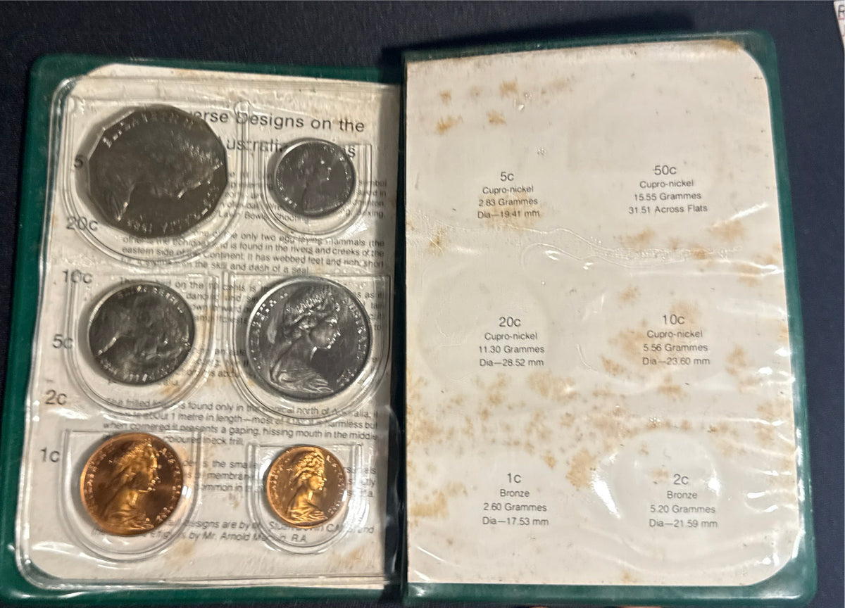 1982 Royal Australian Mint Set Brisbane Commonwealth Games – Aussie Coins Direct