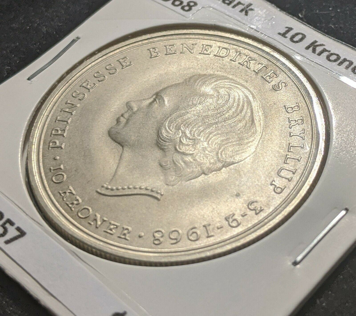 Denmark 1968 10 Kroner KM# 857 – aussiecoinsdirect