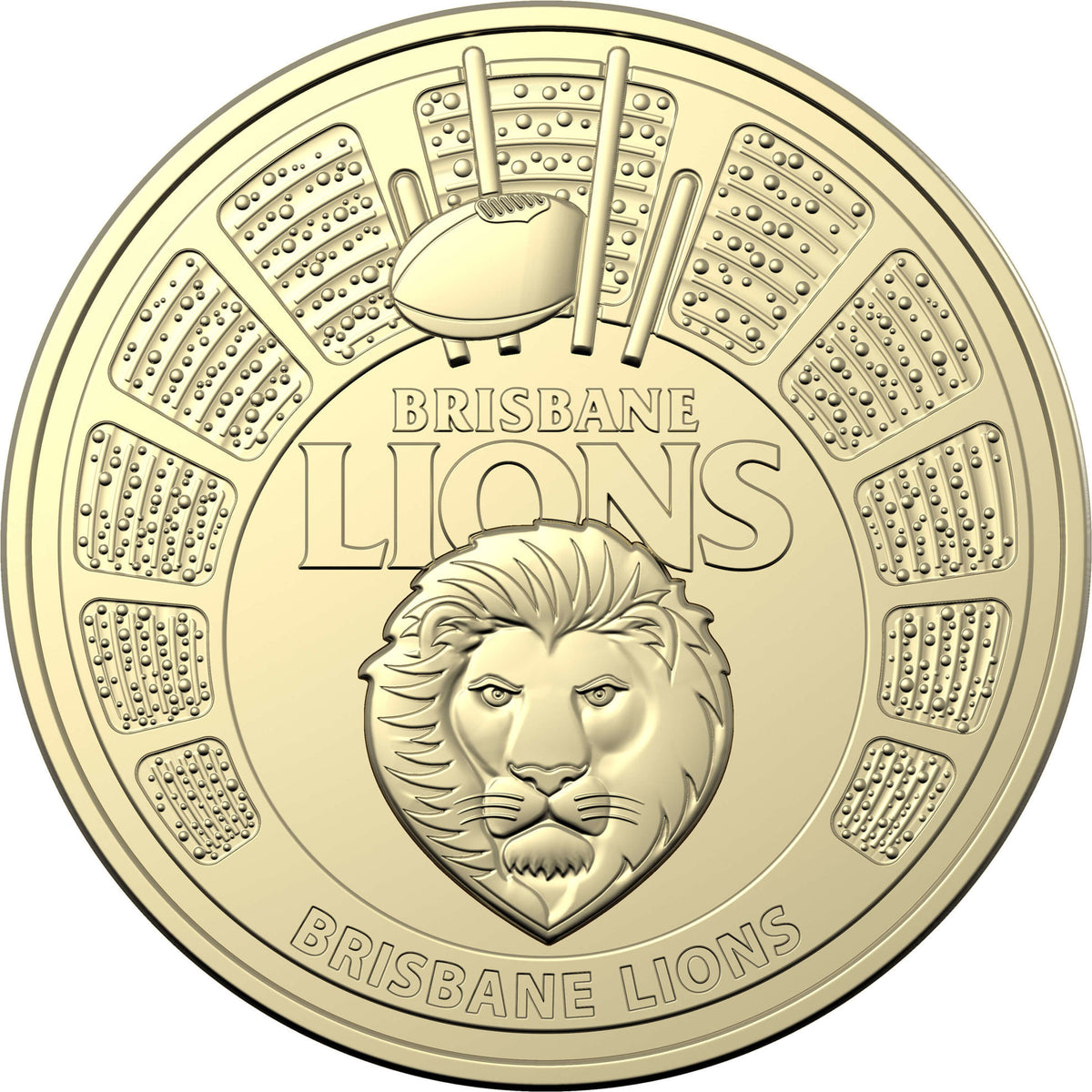 Australian Football League (AFL) 2024 - Uncirculated Coin in 2x2 holde ...