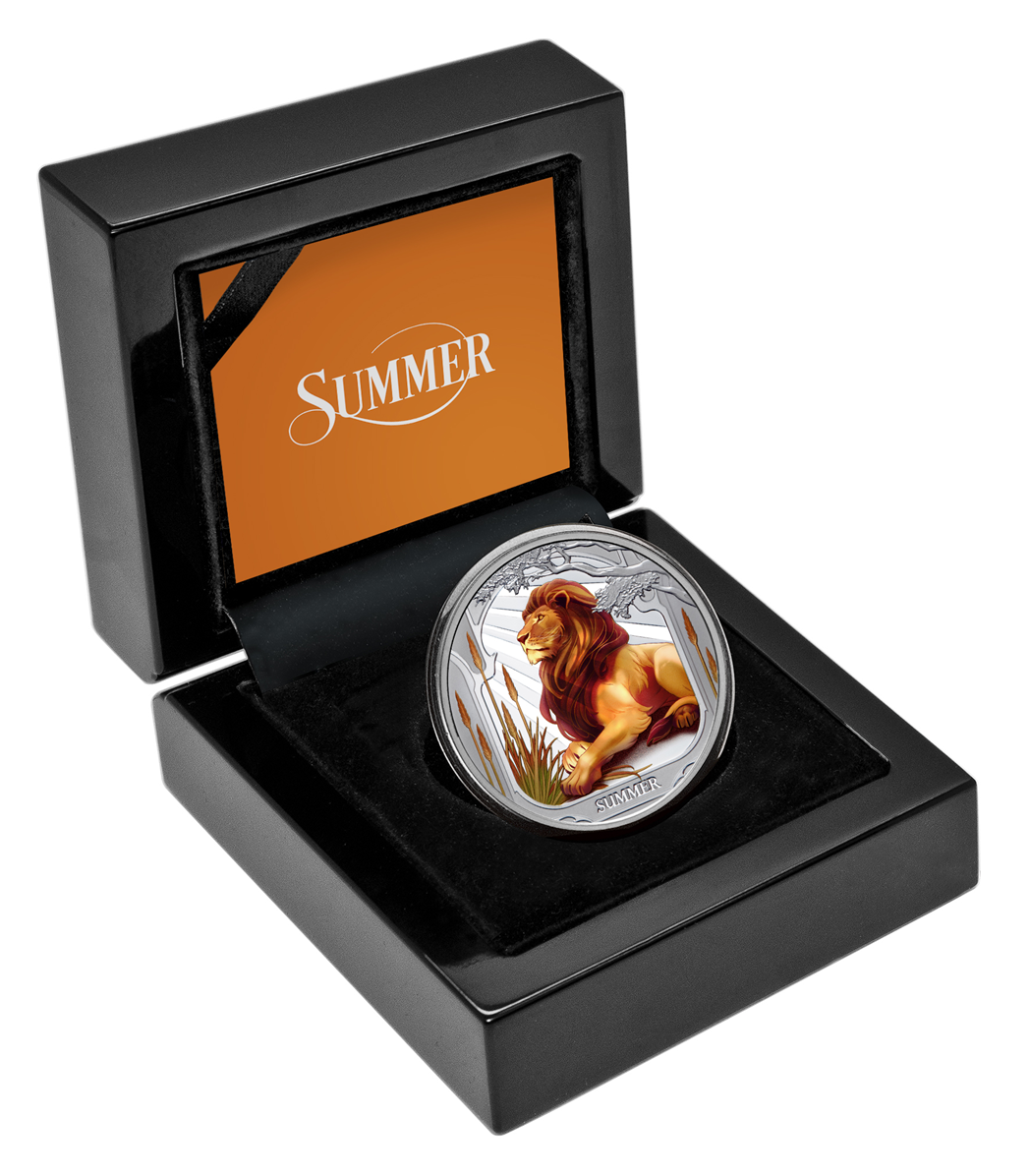 Seasons 2025 Summer $1 1oz Silver Proof Coin – Aussie Coins Direct