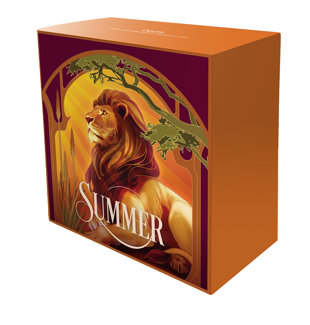 Seasons 2025 Summer $1 1oz Silver Proof Coin – Aussie Coins Direct