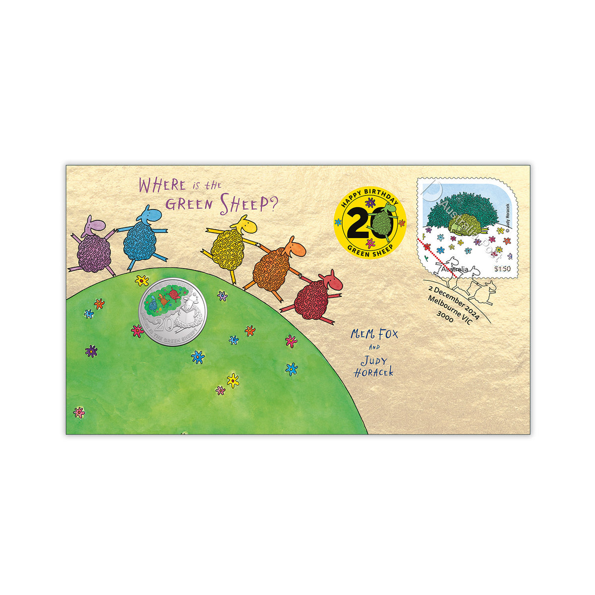 2024 Where is the Green Sheep PNC – Aussie Coins Direct