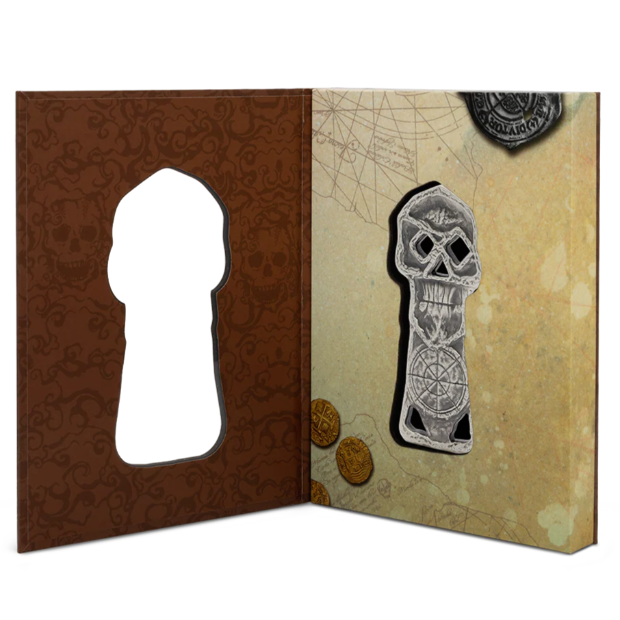 2025 THE GOONIES - COPPER BONES SKELETON KEY 2OZ SILVER COIN – Aussie ...